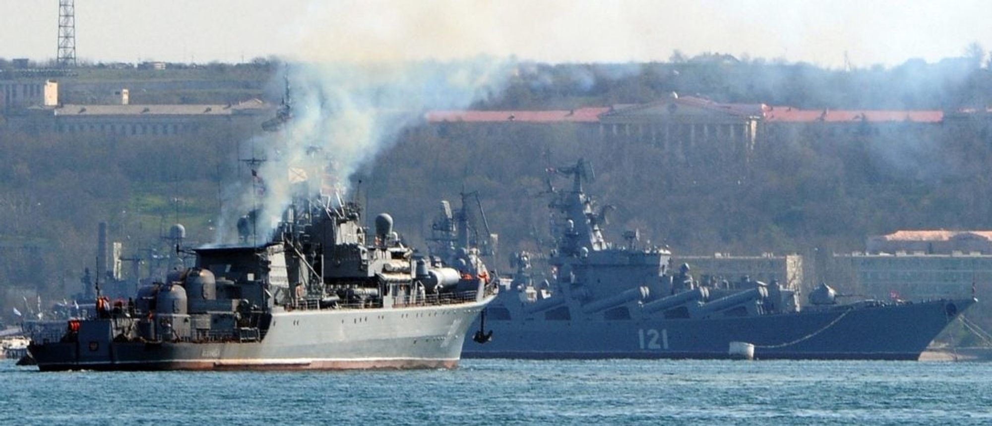 FACT CHECK: Does This Image Show The Moskva On Fire? - Conservative Review