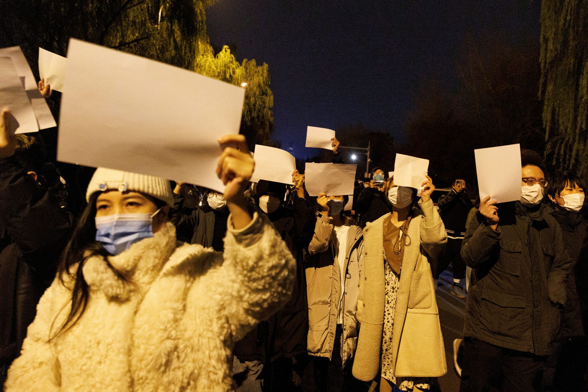 Report: Chinese Police Tracking Down COVID Protesters After Days of ...
