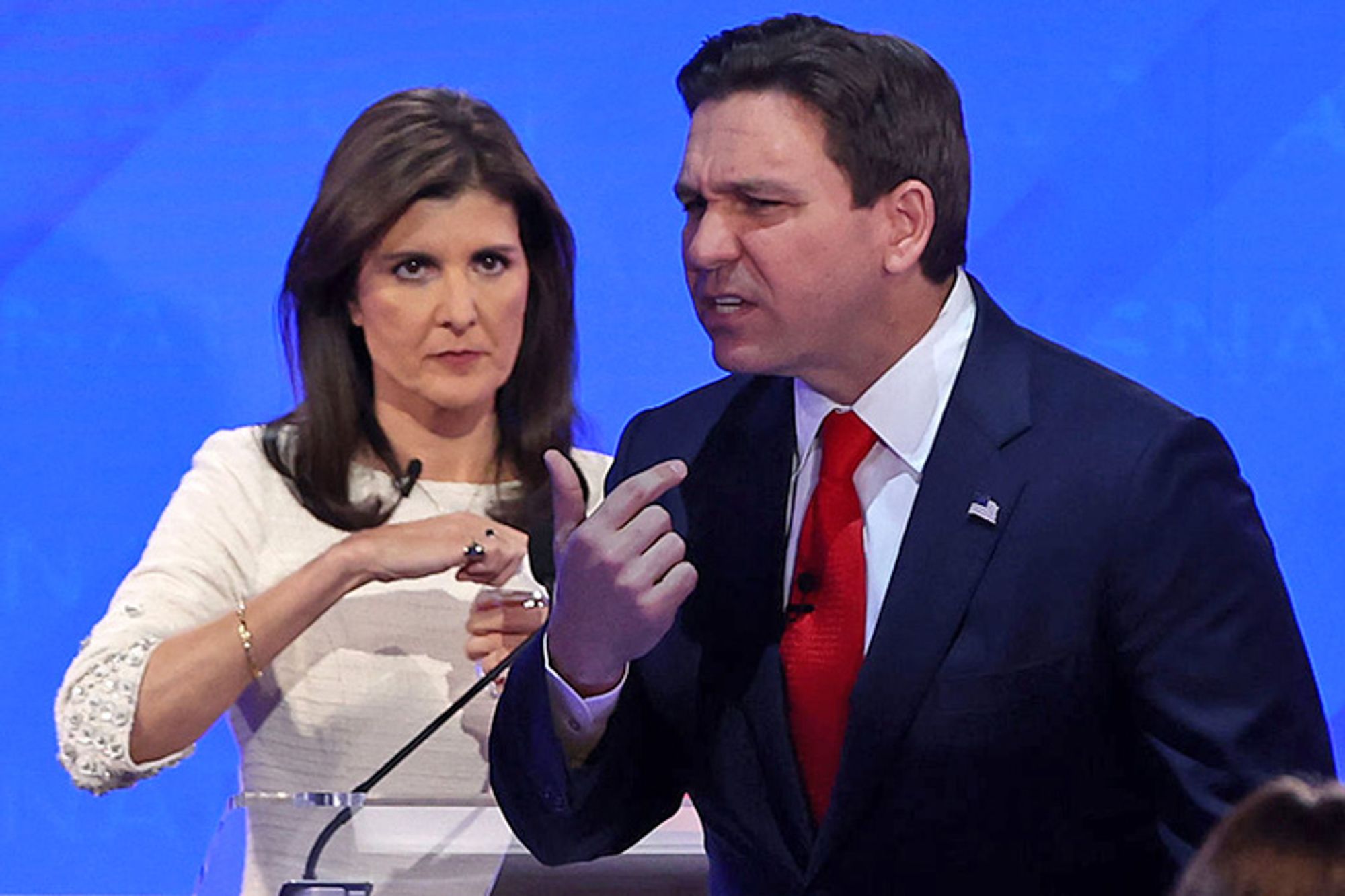 Haley Steps Up, Takes Fire at GOP Debate - Conservative Review