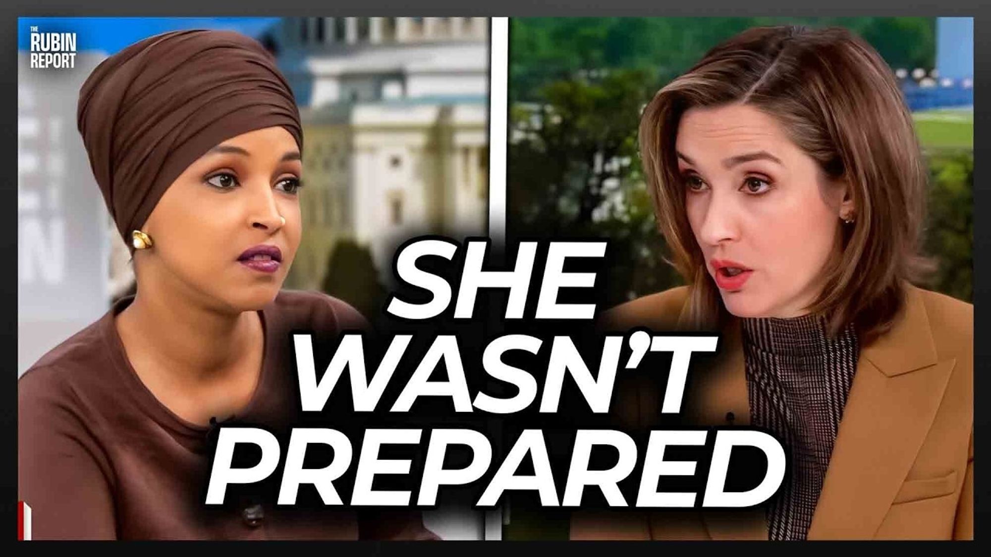 Watch Ilhan Omar Get Visibly Angry as Host Calmly Reads Trump’s Insults ...