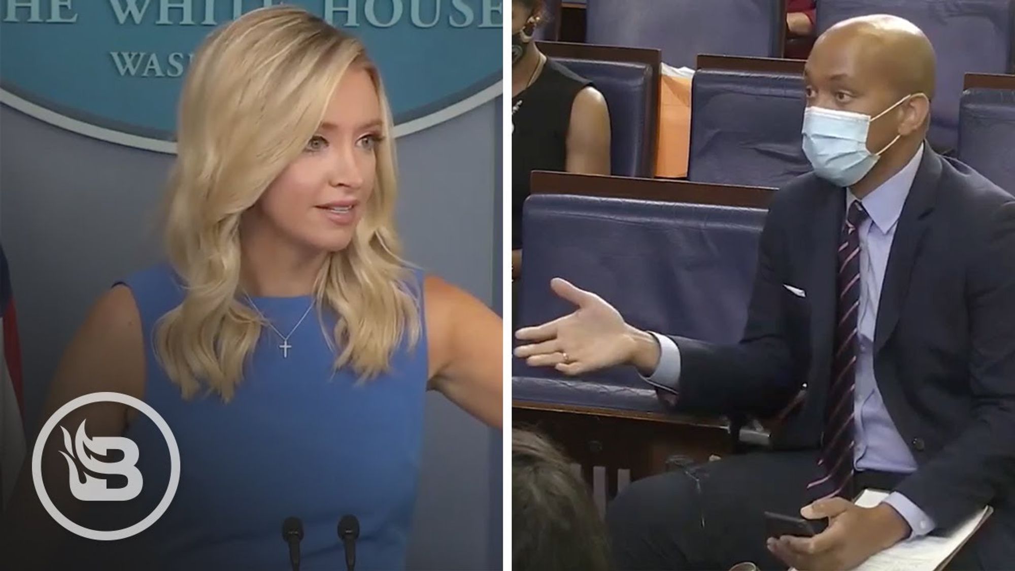 Press Sec. Flips Script on Reporter, Exposing the Massive FRAUD Risk ...