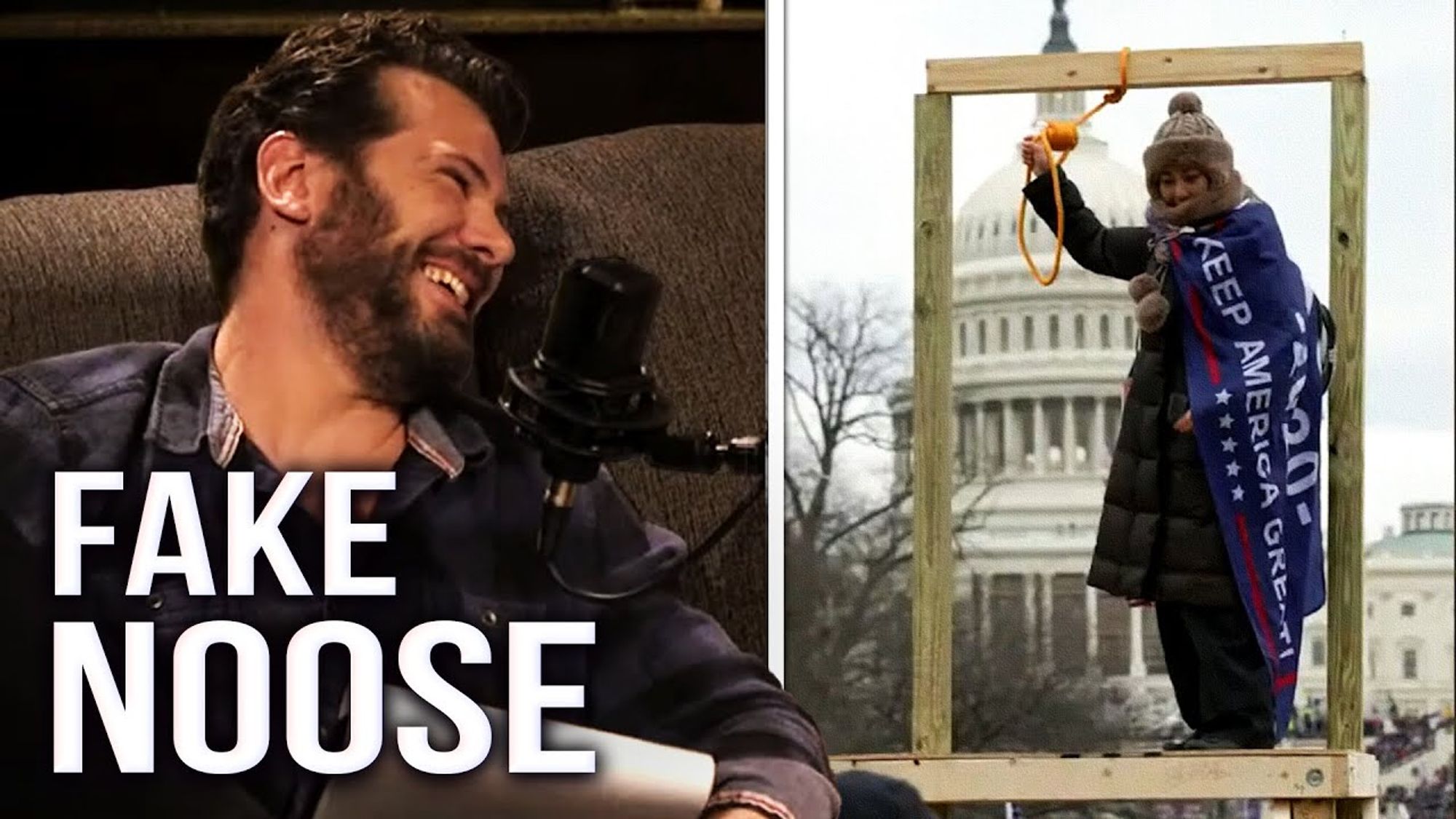 DEBUNKED: Jan 6th Noose! | Louder With Crowder - Conservative Review