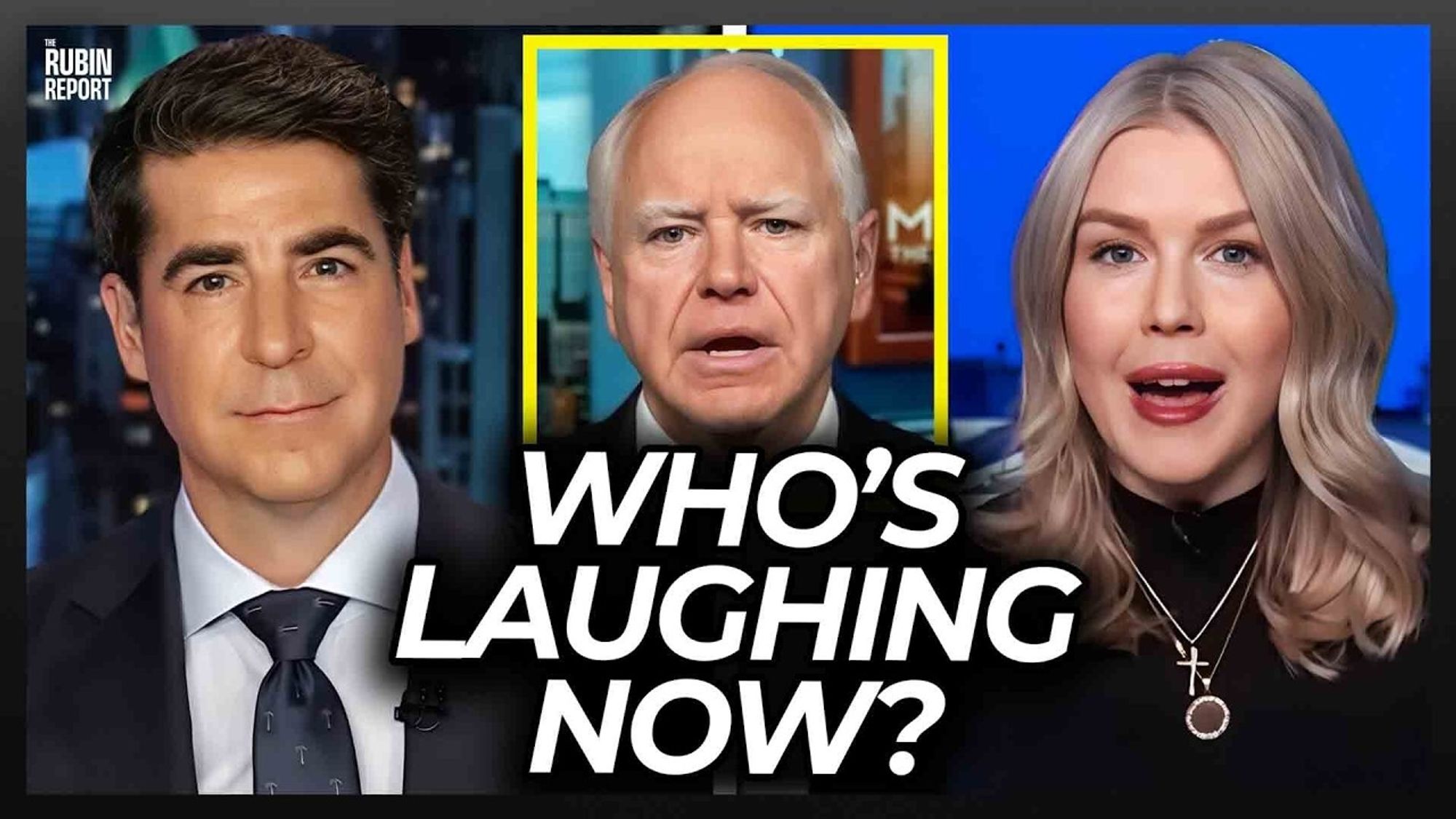 Tim Walz Humiliated as Press Sec Has a Hilarious Reaction to His Career ...