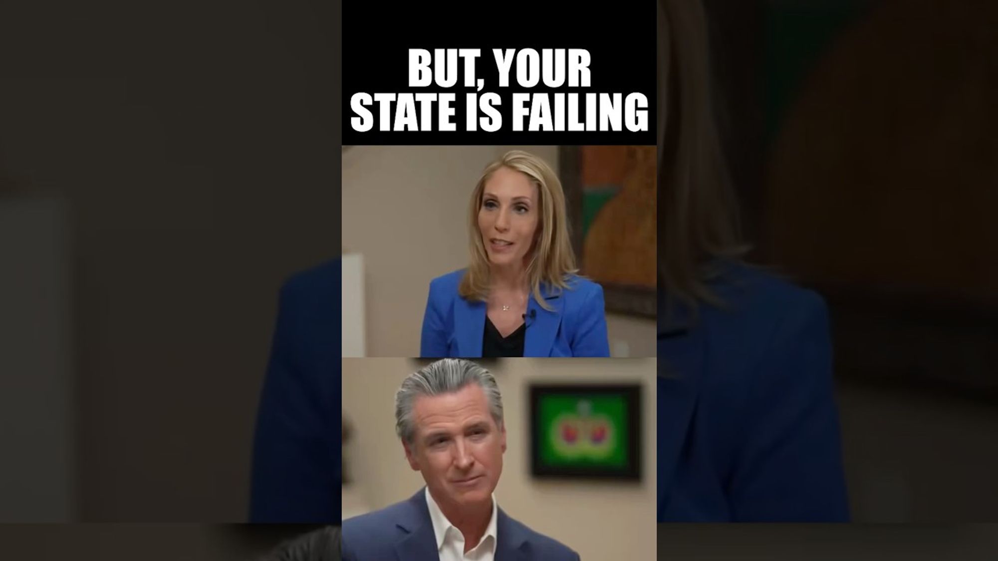 Gavin Newsom Gets Visibly Angry as He Falls Into Host’s Trap ...