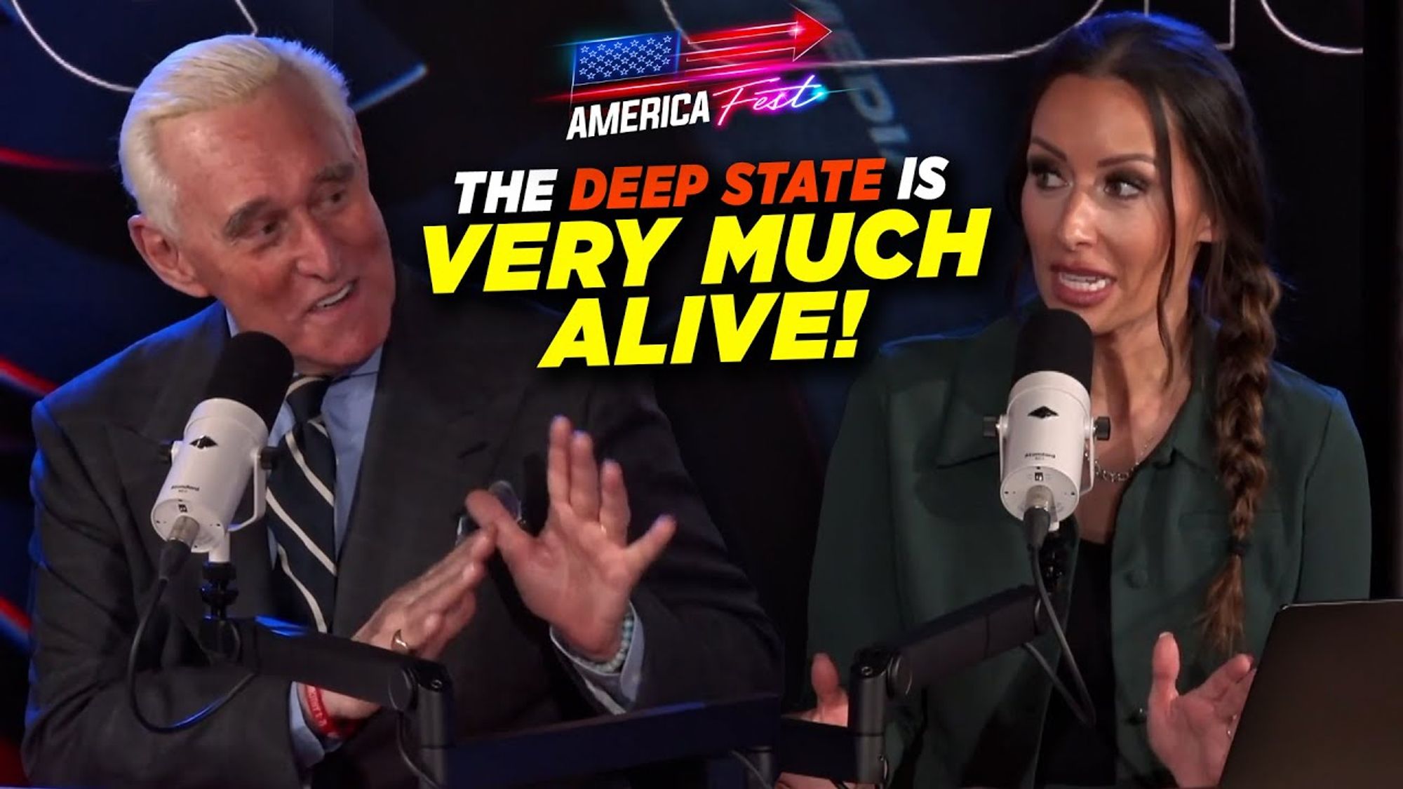 Roger Stone Reveals The Way to Destroy The Deep State | AmFest 2025 ...