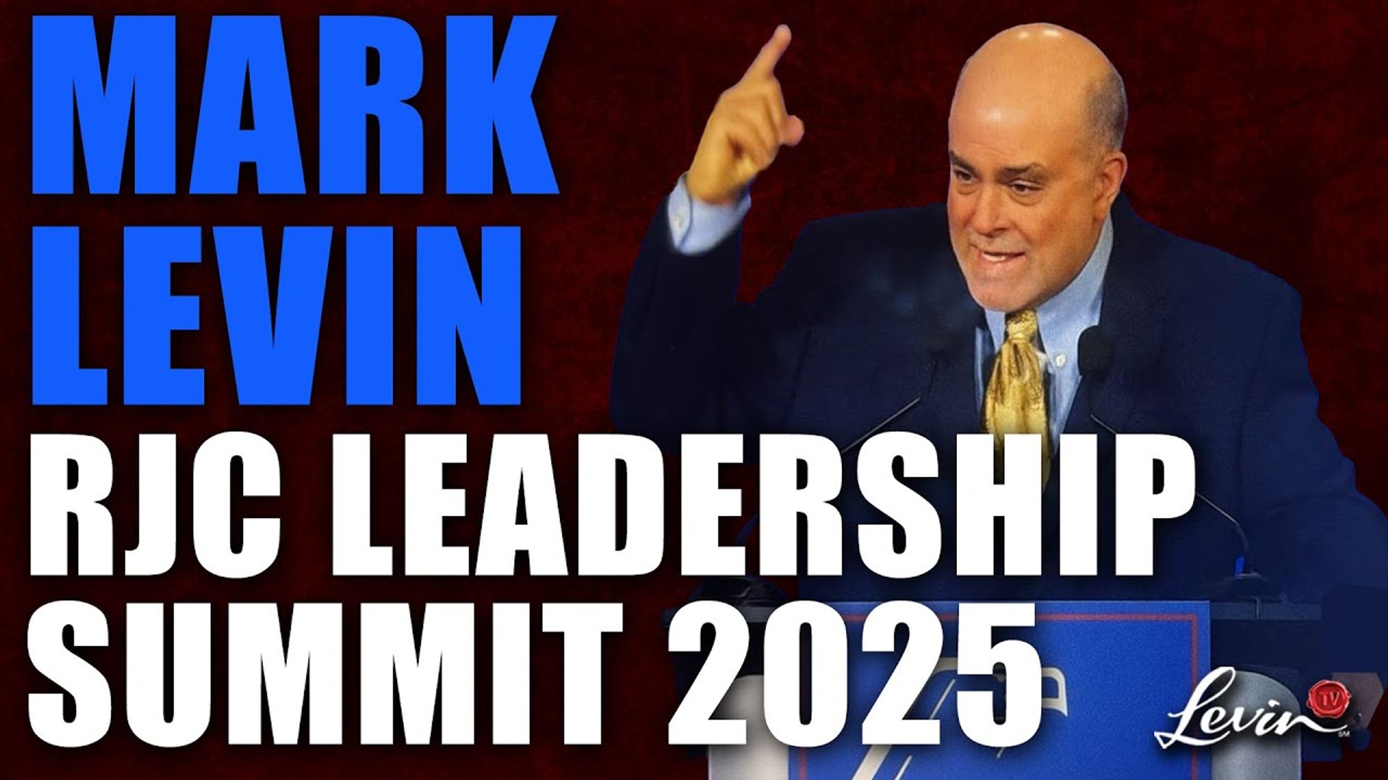 Mark Levin Speaks at the Republican Jewish Coalition Leadership Summit ...