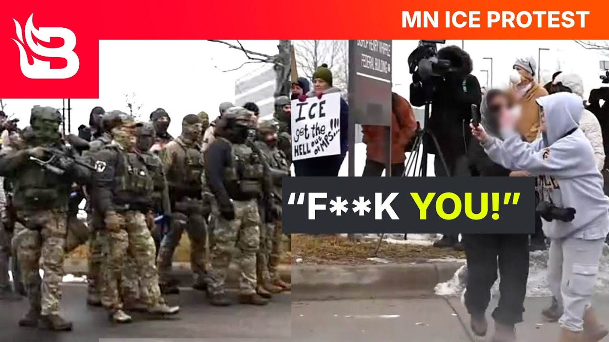 Unhinged Protesters Harass ICE Agents in Minnesota after Shooting | RAW ...