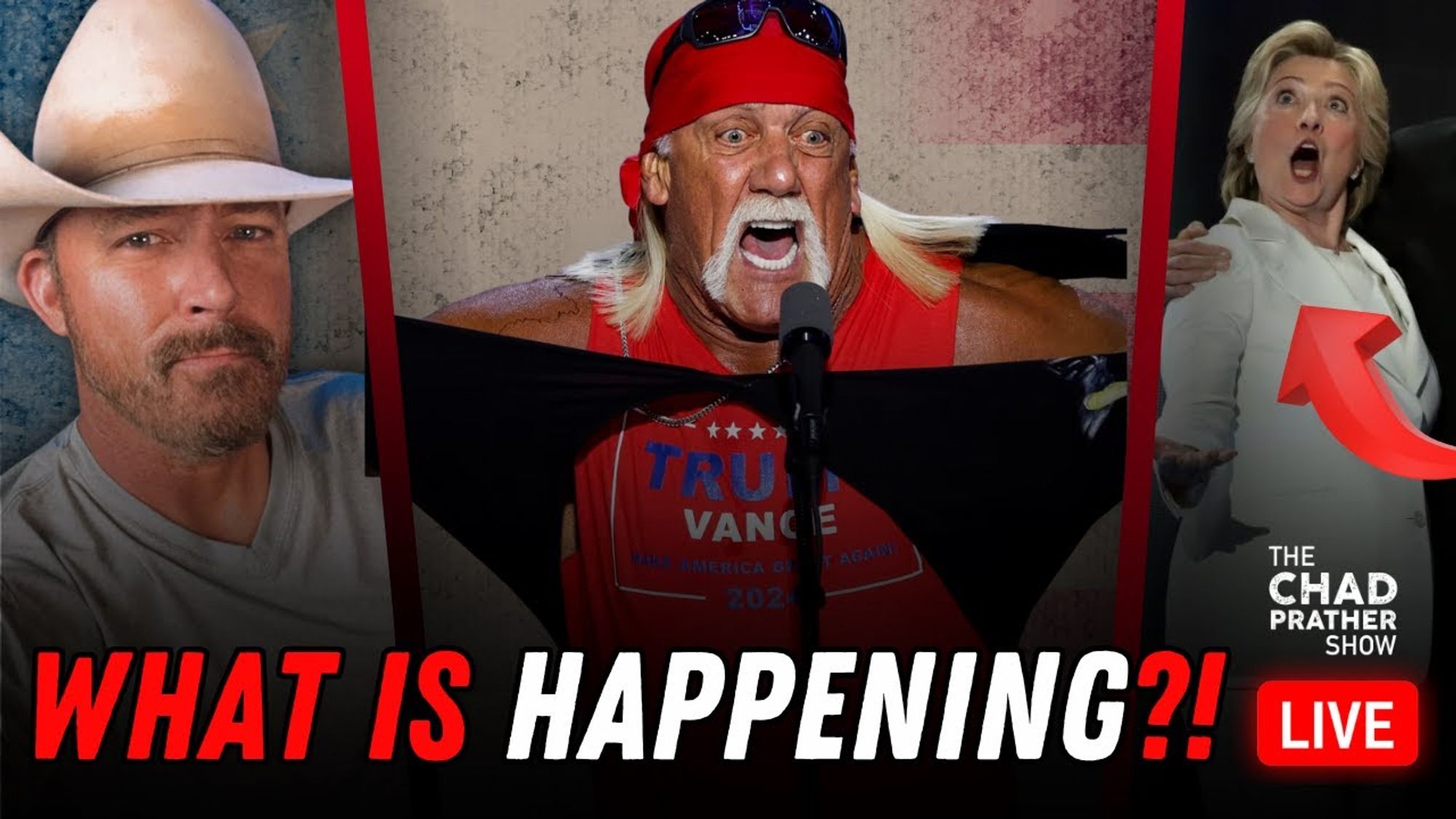 EXPOSING Hillary Clinton, America Icon Hulk Hogan Passes Away & Chad’s ...