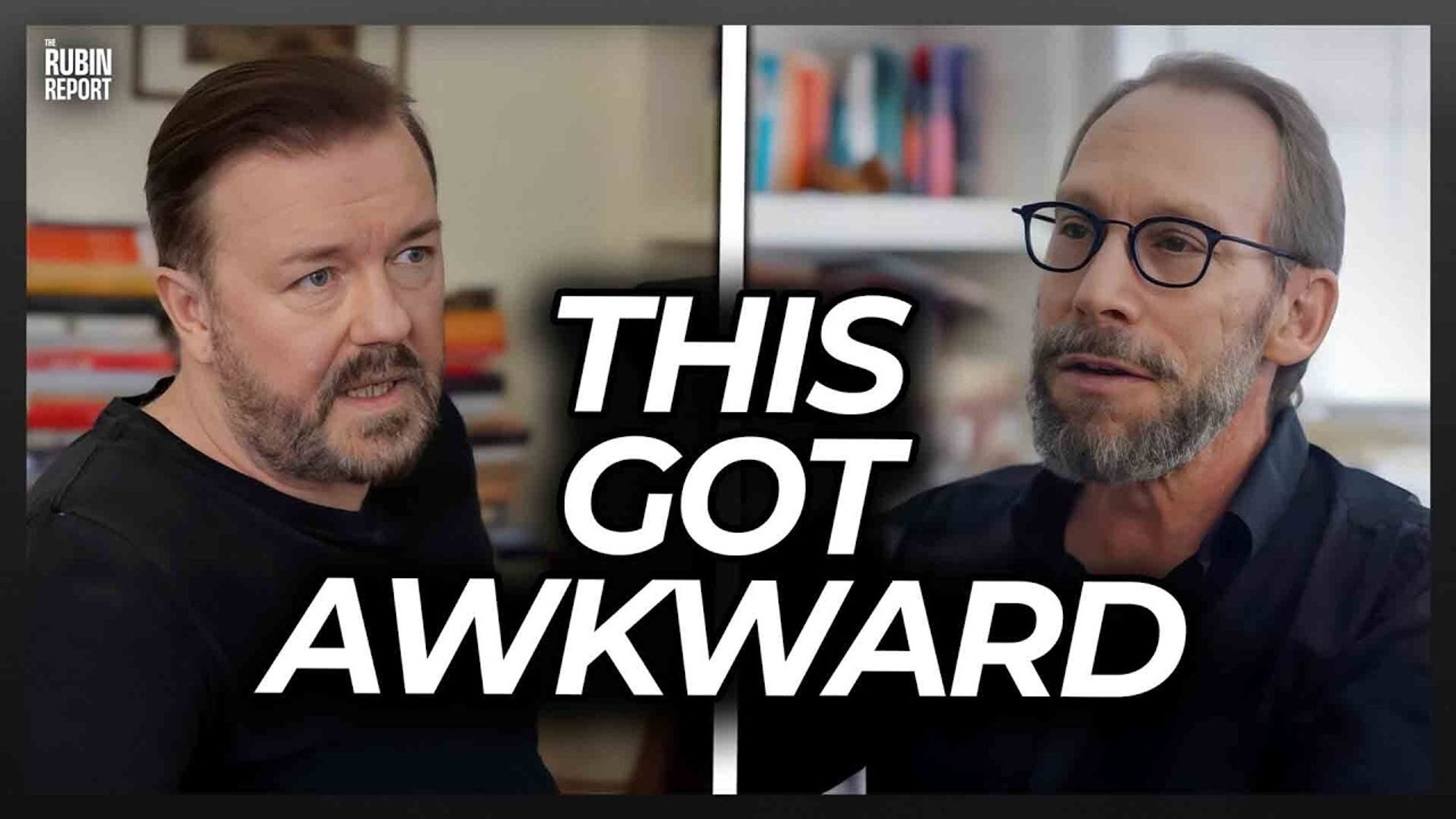 Watch Host Squirm as Ricky Gervais Gives Brutal Message for Easily ...