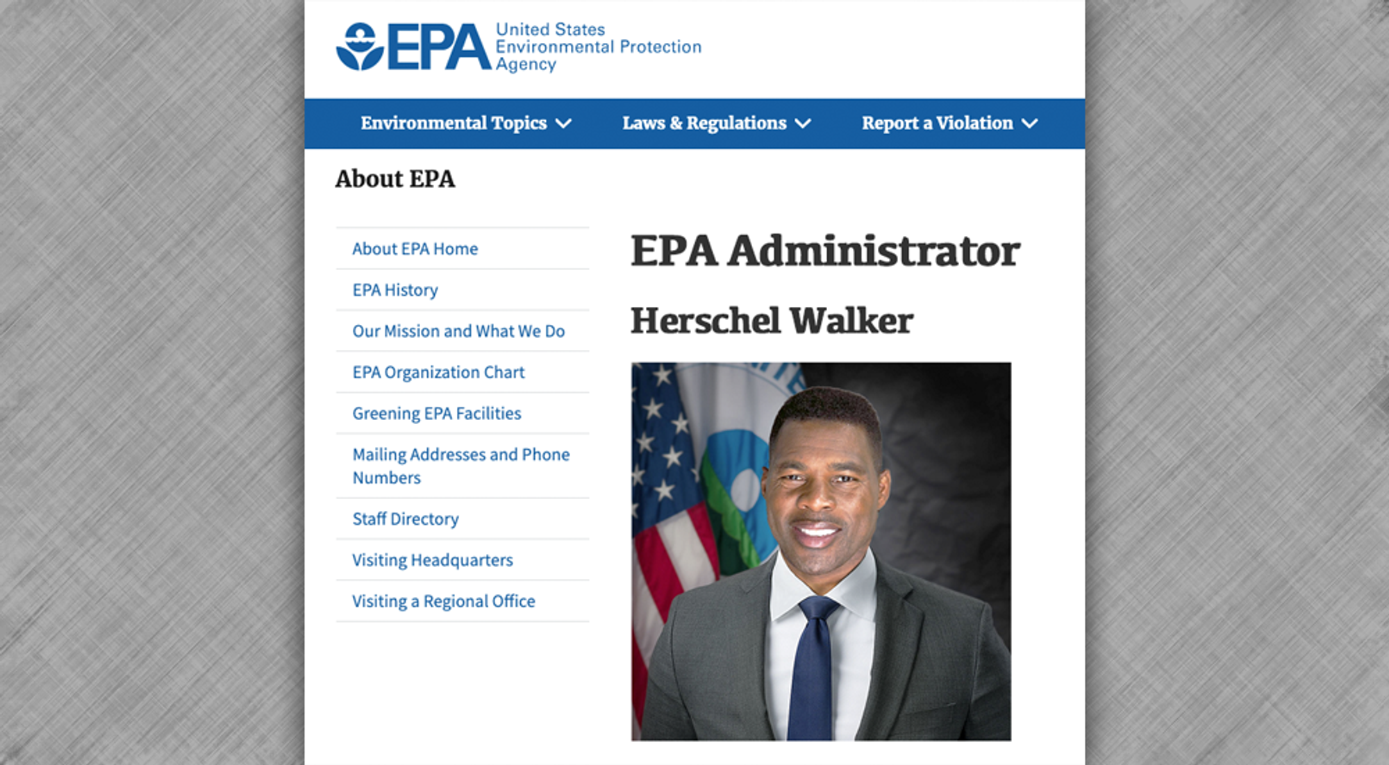 Herschel Walker Is Right About Trees - Conservative Review