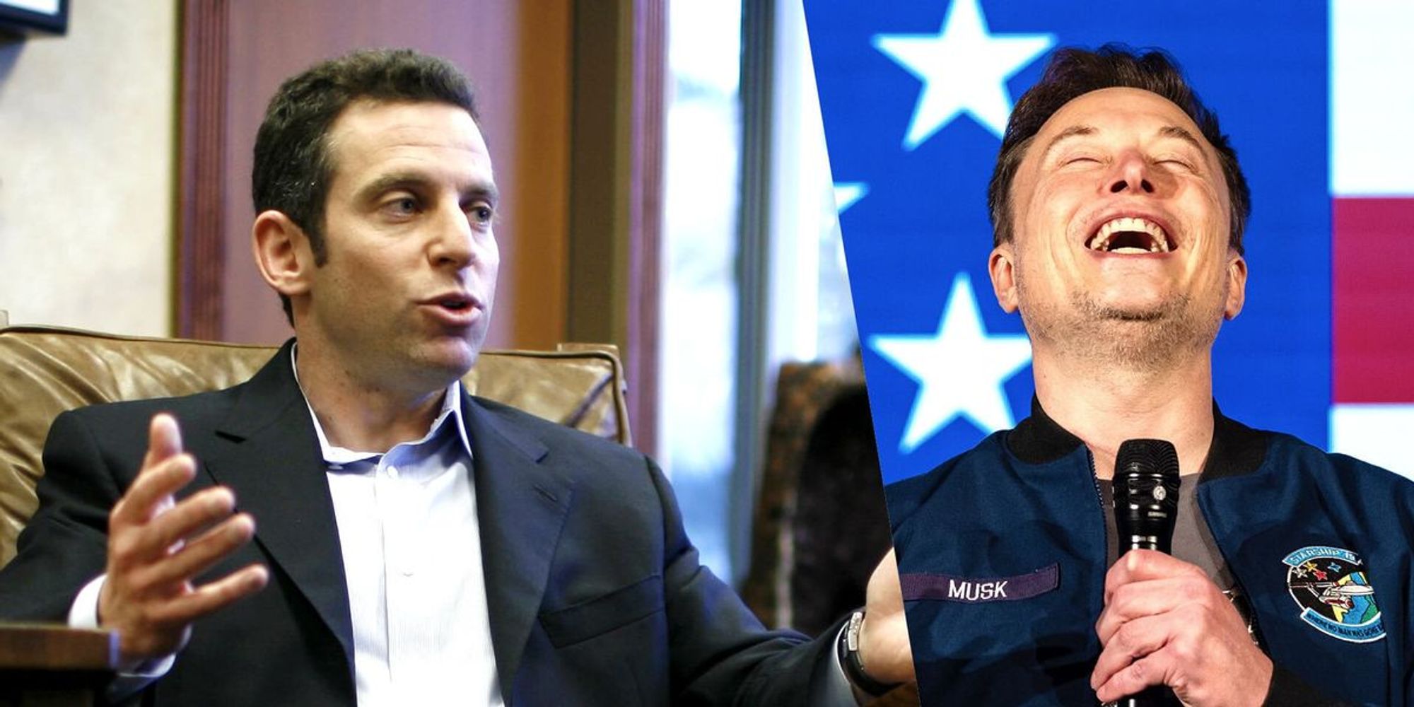 Sam Harris flaunts rapidly progressing case of TDS — and Elon Musk ...