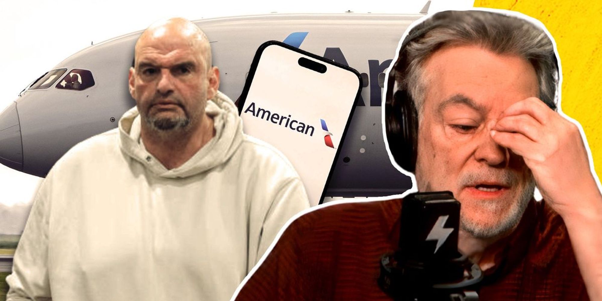Watch: John Fetterman’s heated airplane spat caught on camera ...