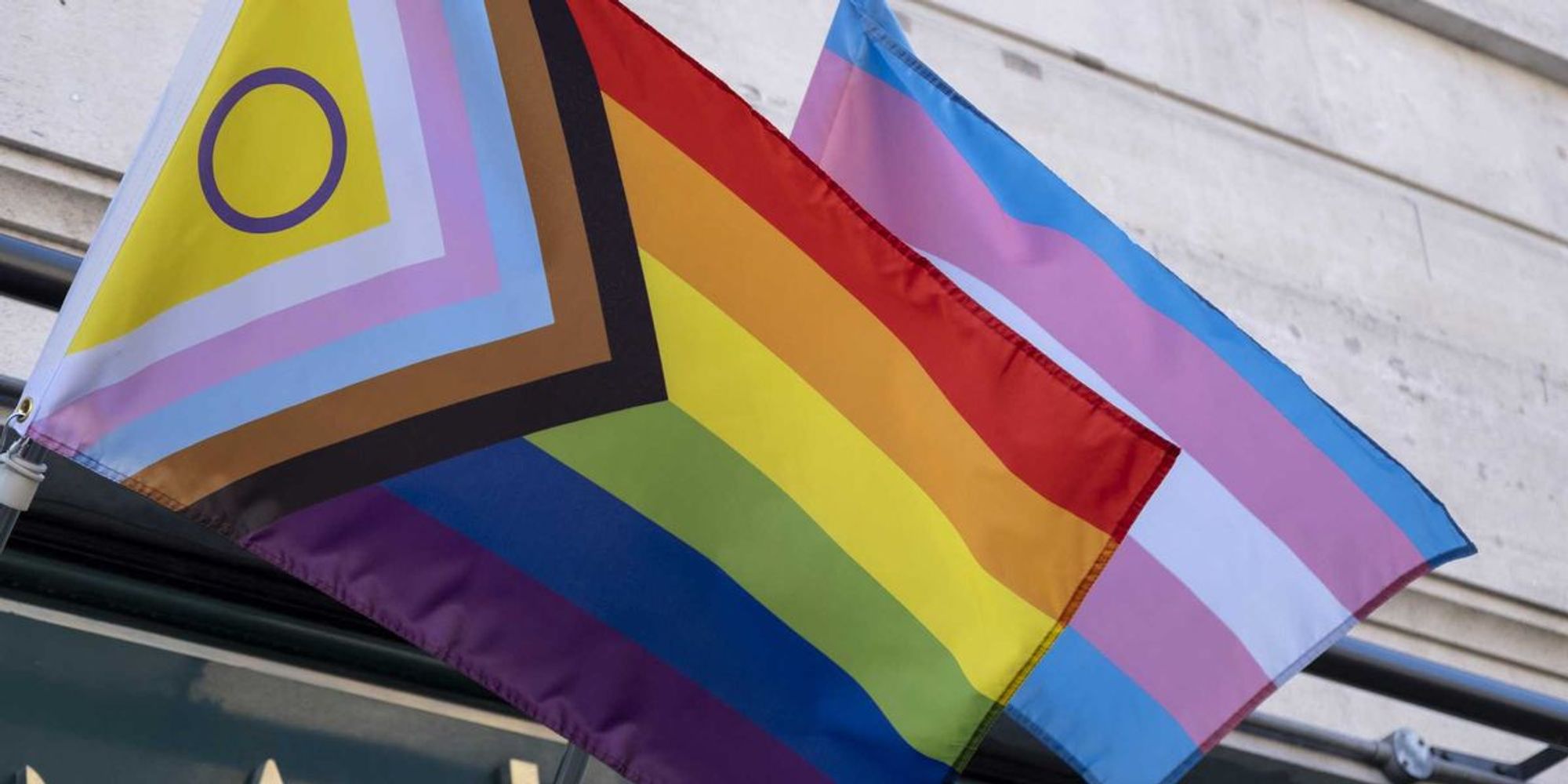 LGBTQIA+ center workers outraged over vandalism on Pride flags outside ...